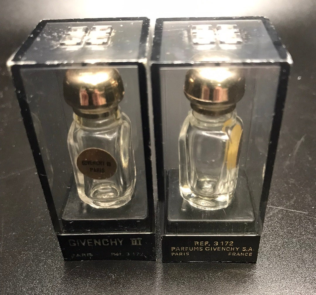 Miniature Givenchy III Perfume Bottles in Box - Etsy