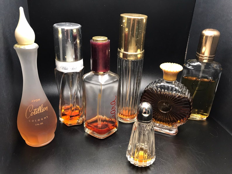 Vintage Perfume Bottles - Group of 7 - Etsy