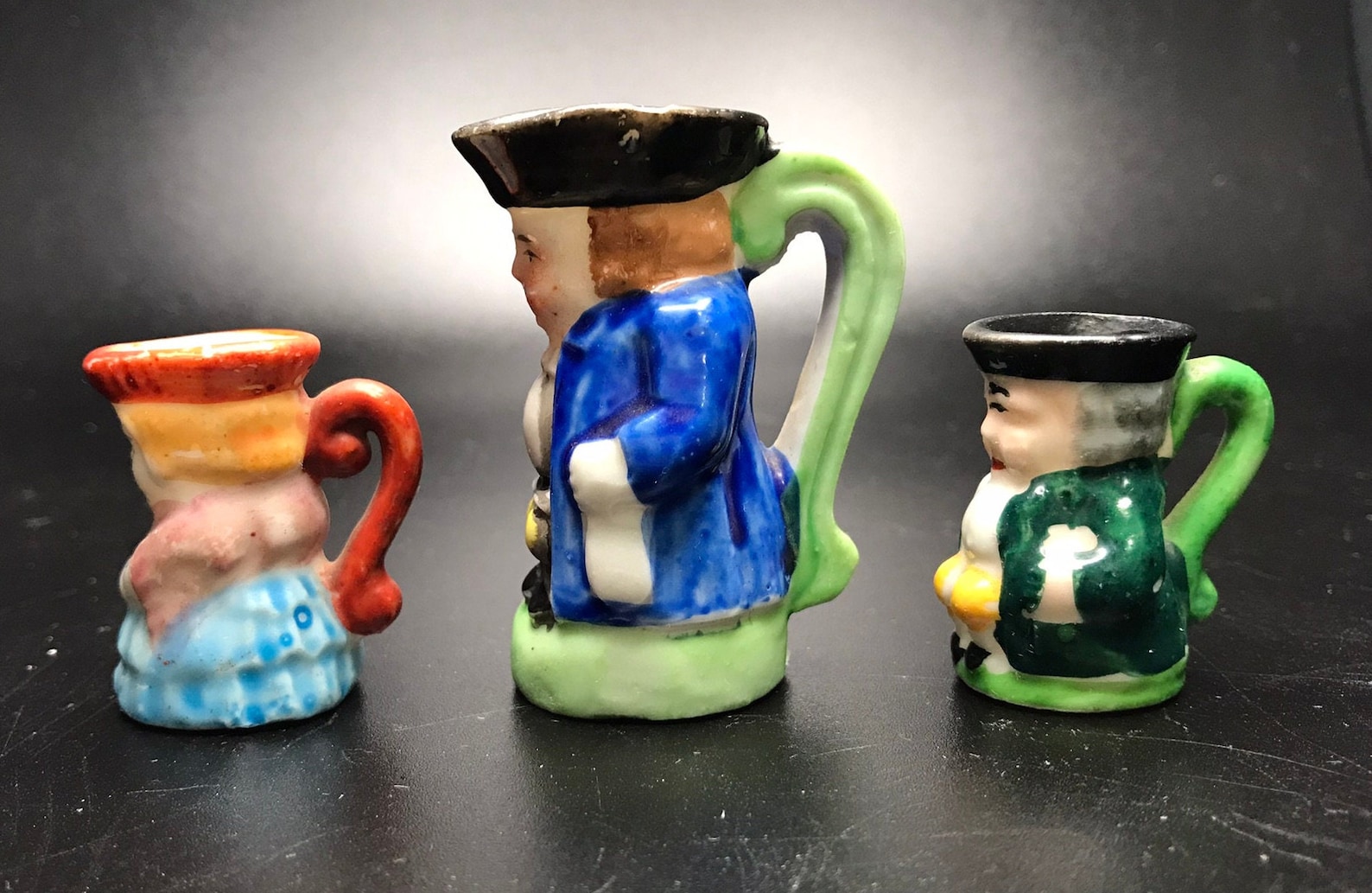Miniature Toby Pitchers - Etsy