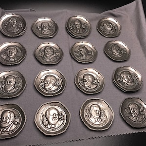 The Historic Collection of American Presidents Coins From the American ...