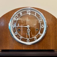 Vintage Richter Quartz 1960s Brass Clock Western Germany Works!! - Etsy
