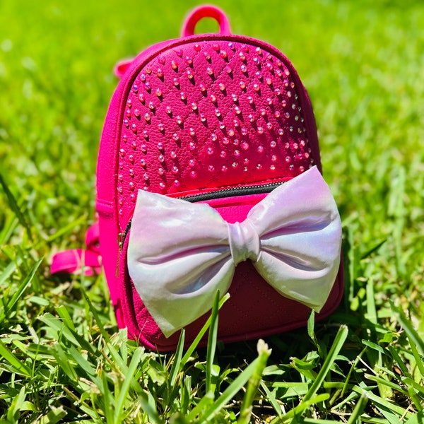 Hot Pink Backpack - Etsy