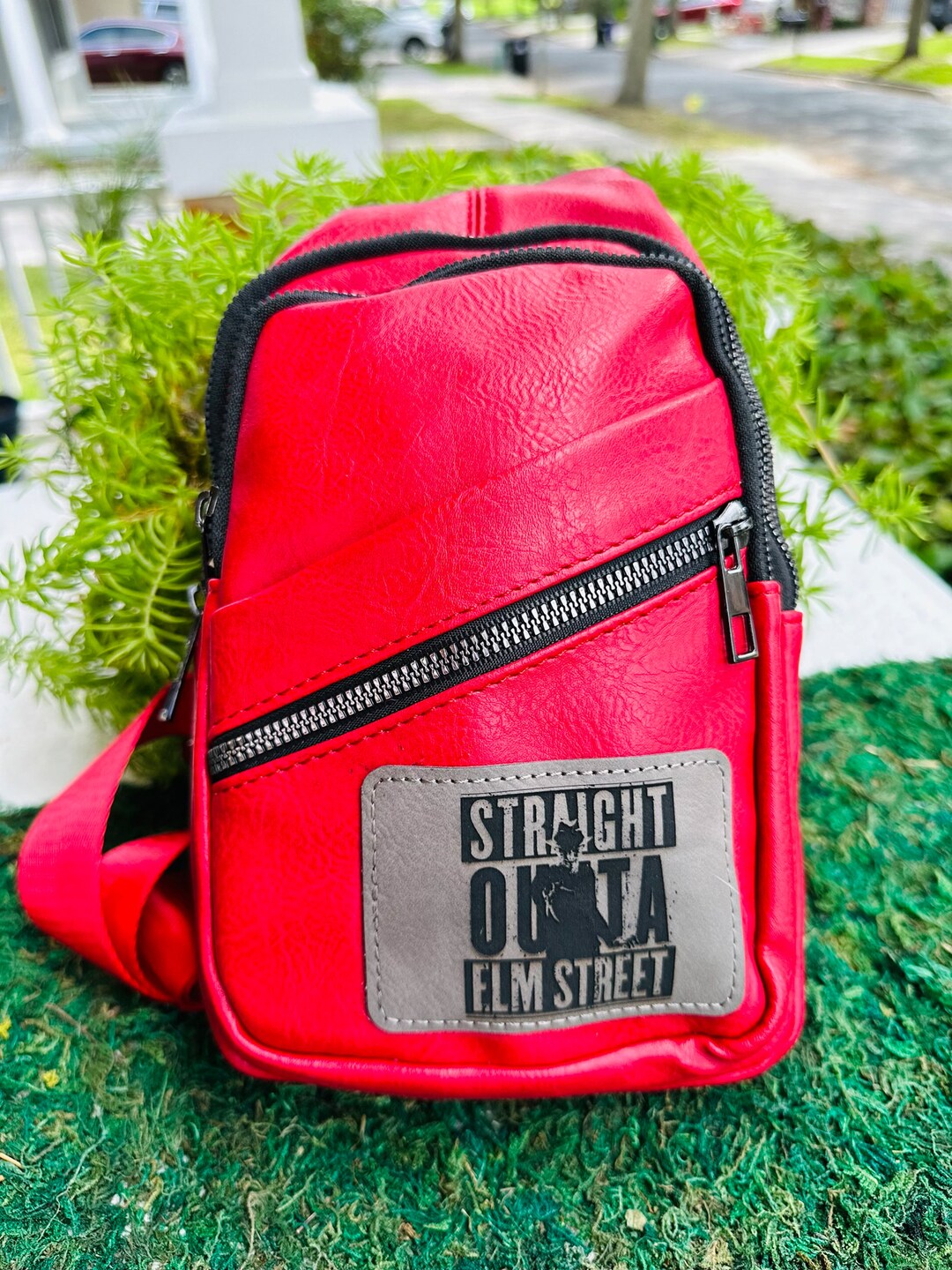 Red Crossover Bag Freddy Krueger - Etsy
