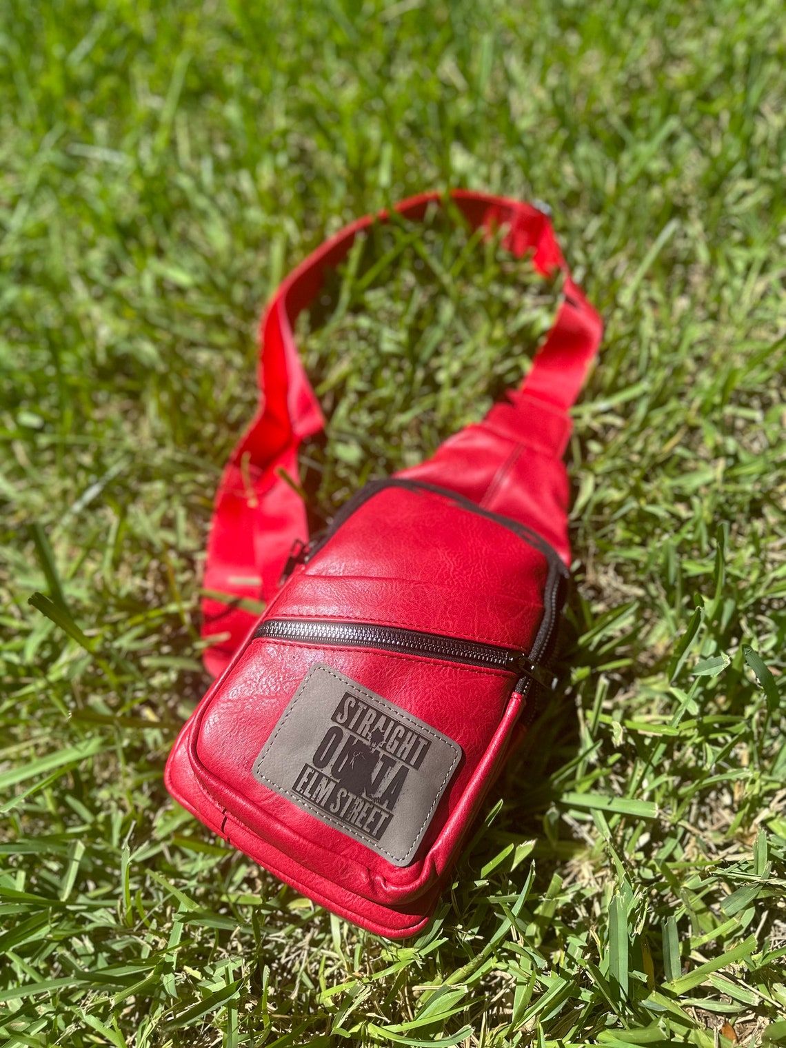 Red Crossover Bag Freddy Krueger - Etsy