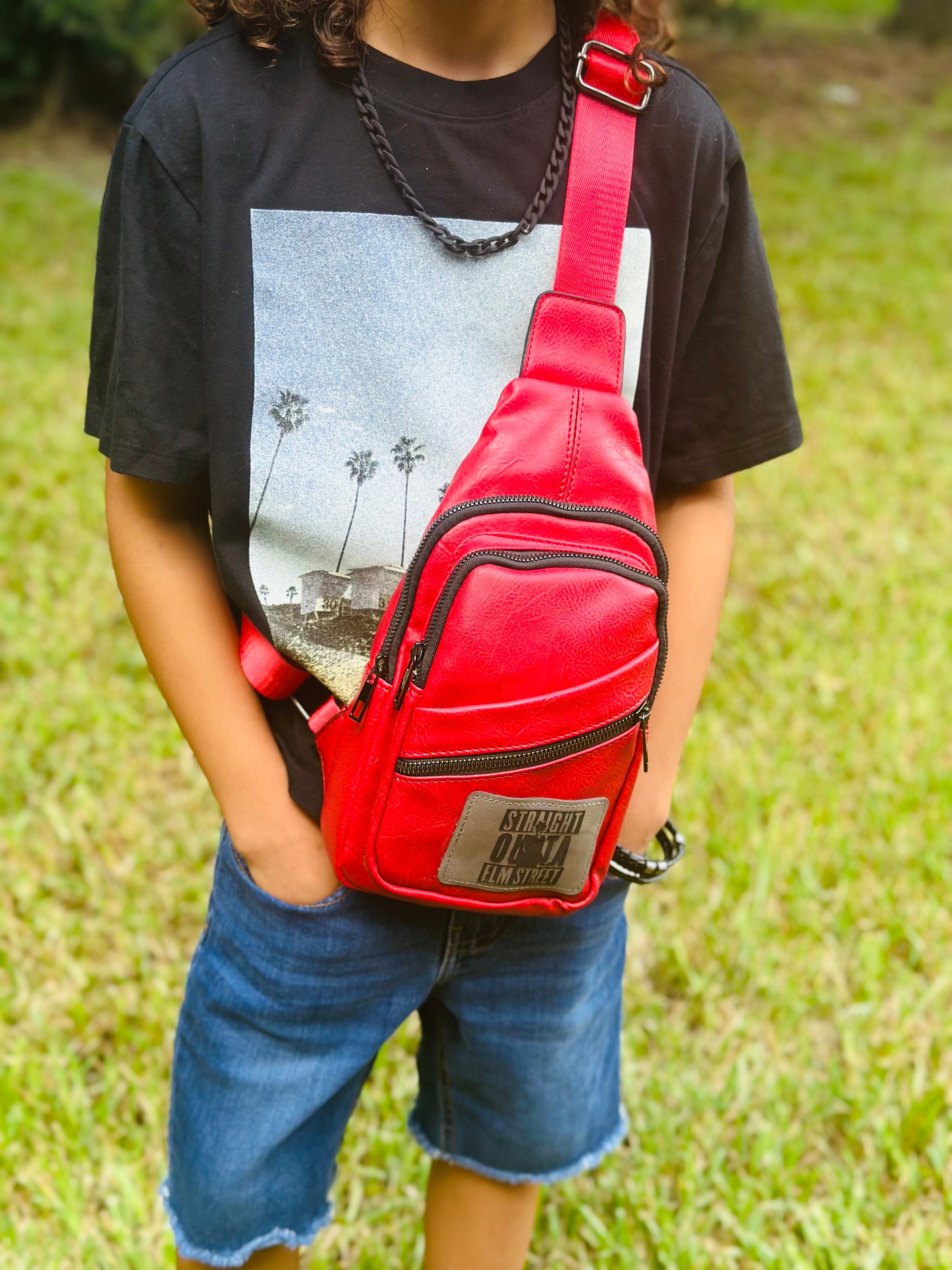 Red Crossover Bag Freddy Krueger - Etsy