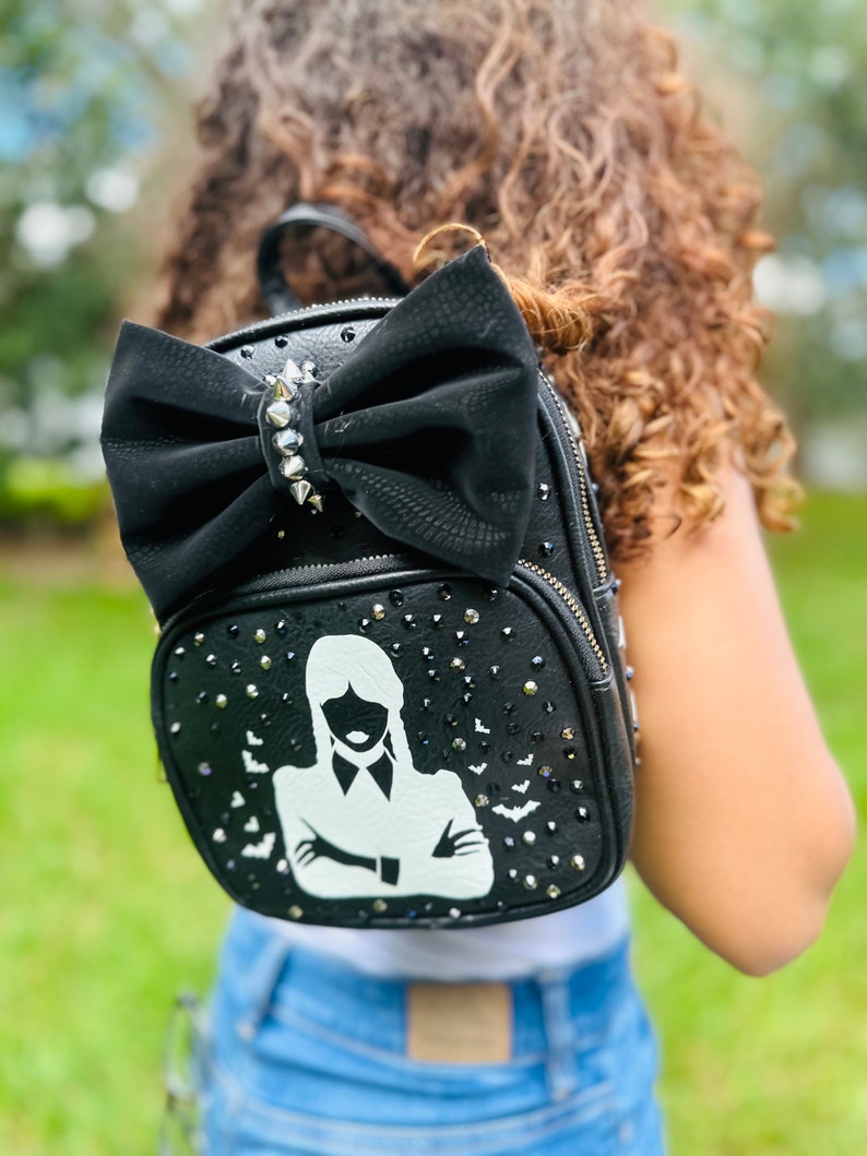 Wednesday Addams Backpack - Etsy