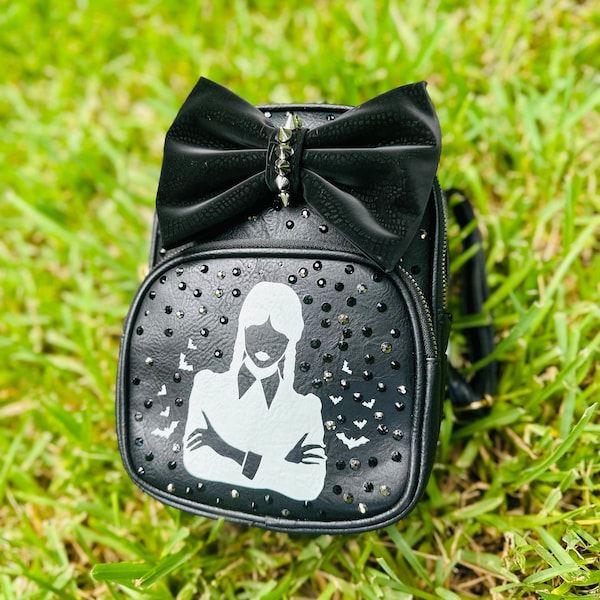 Wednesday Addams Backpack - Etsy