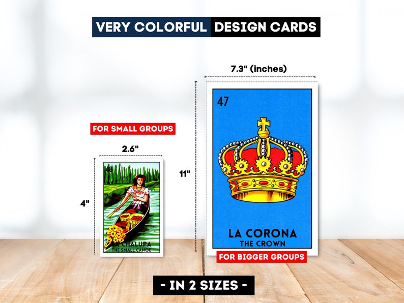 Juego de Lotería Mexicana Imprimible, 100 CARTAS PDF, Edición Clásica ...