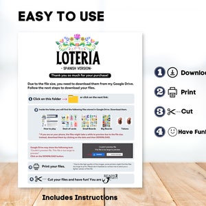 Watercolor Mexican Loteria, Mexican Theme Party Bingo Set, Mexican ...