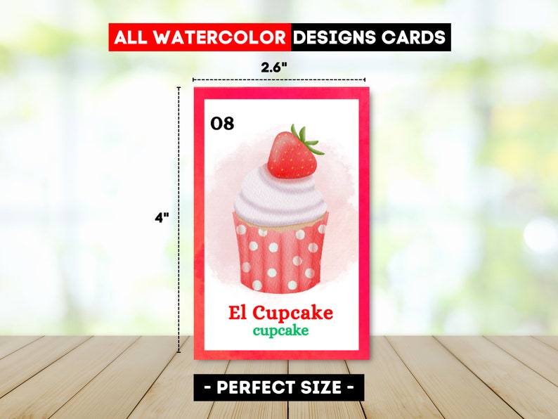 Lotería de fresas, 20 tableros, juego de bingo bilingüe para fiestas de ...