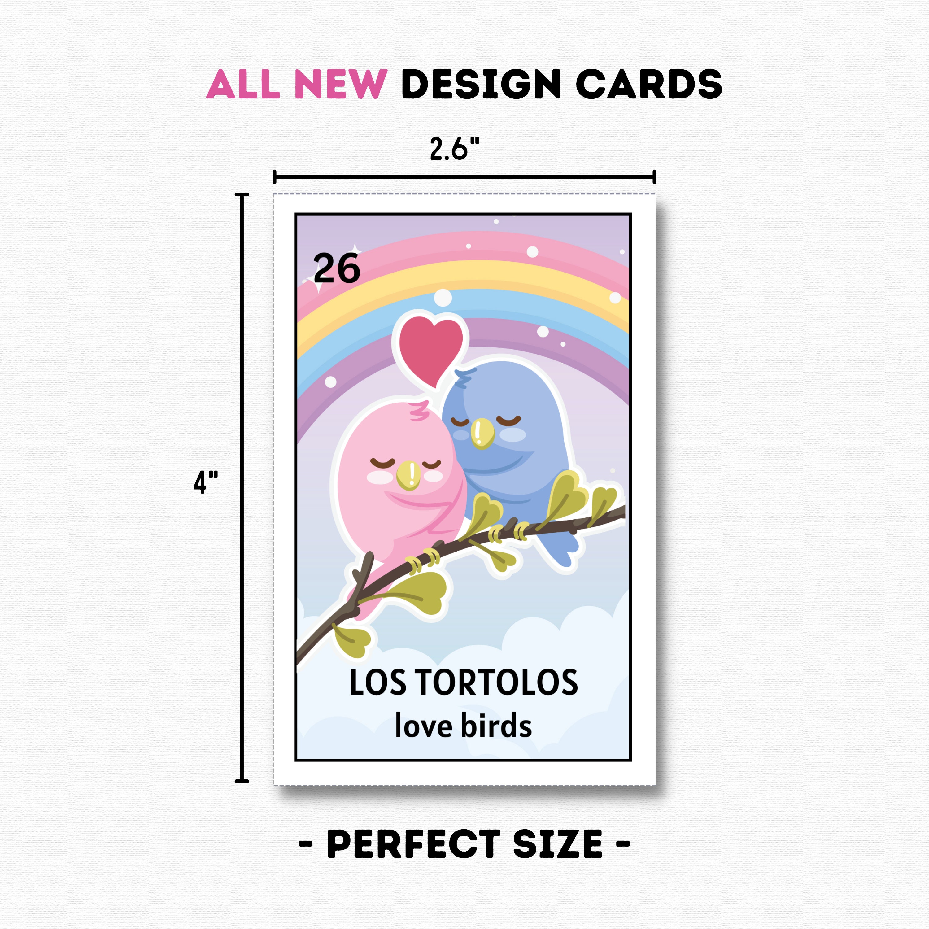 Valentine's Loteria Party Game Love Theme Mexican Loteria Amor Y ...