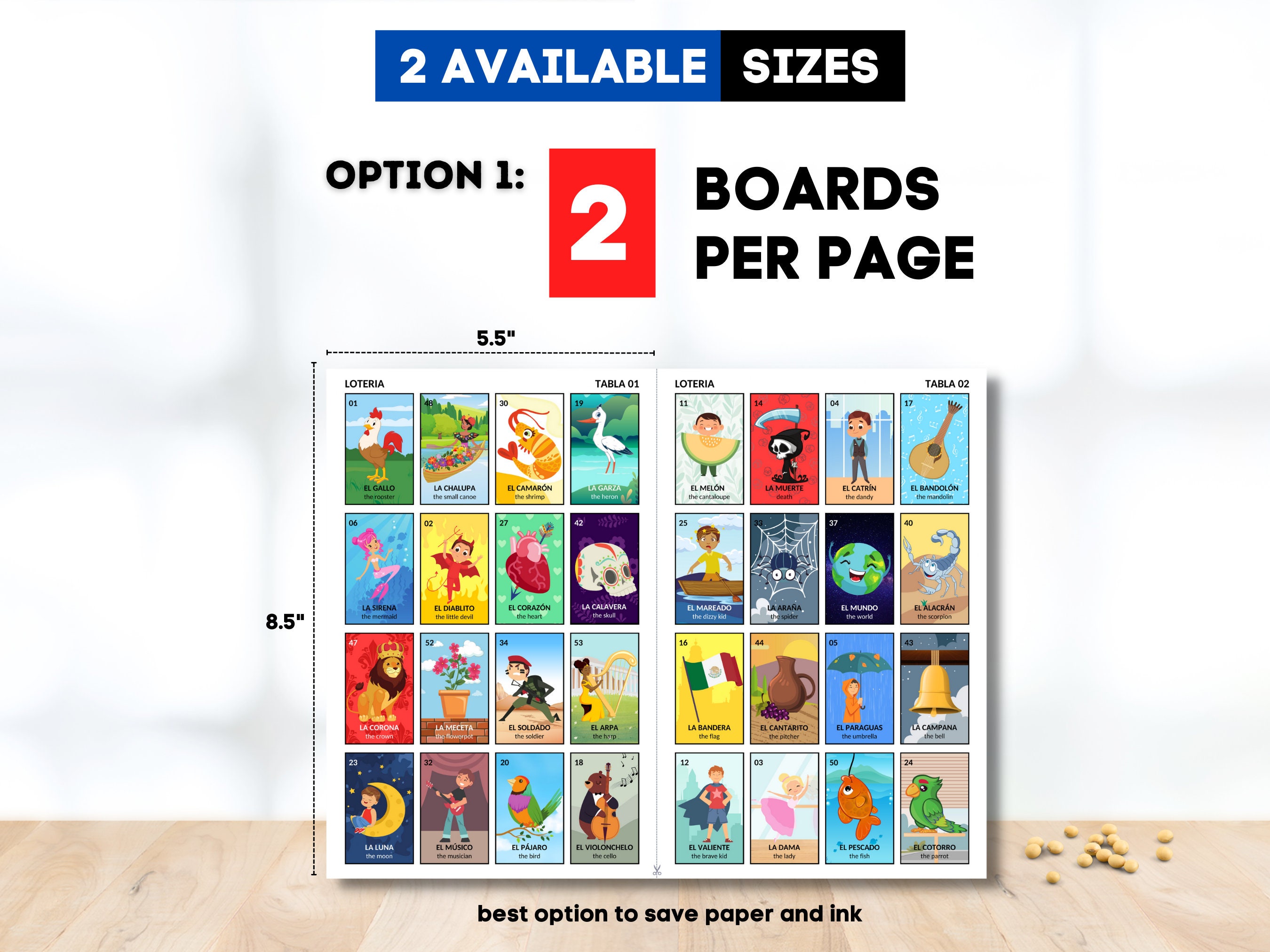 New Mexican Loteria, 40 Boards, Mexican Bingo, Bilingual Loteria ...