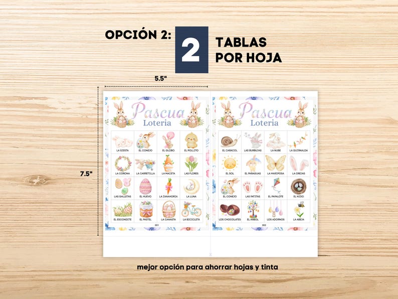 Loteria Pascua, 30 Tablas Imprimibles, Bingo Primavera Y Semana Santa ...