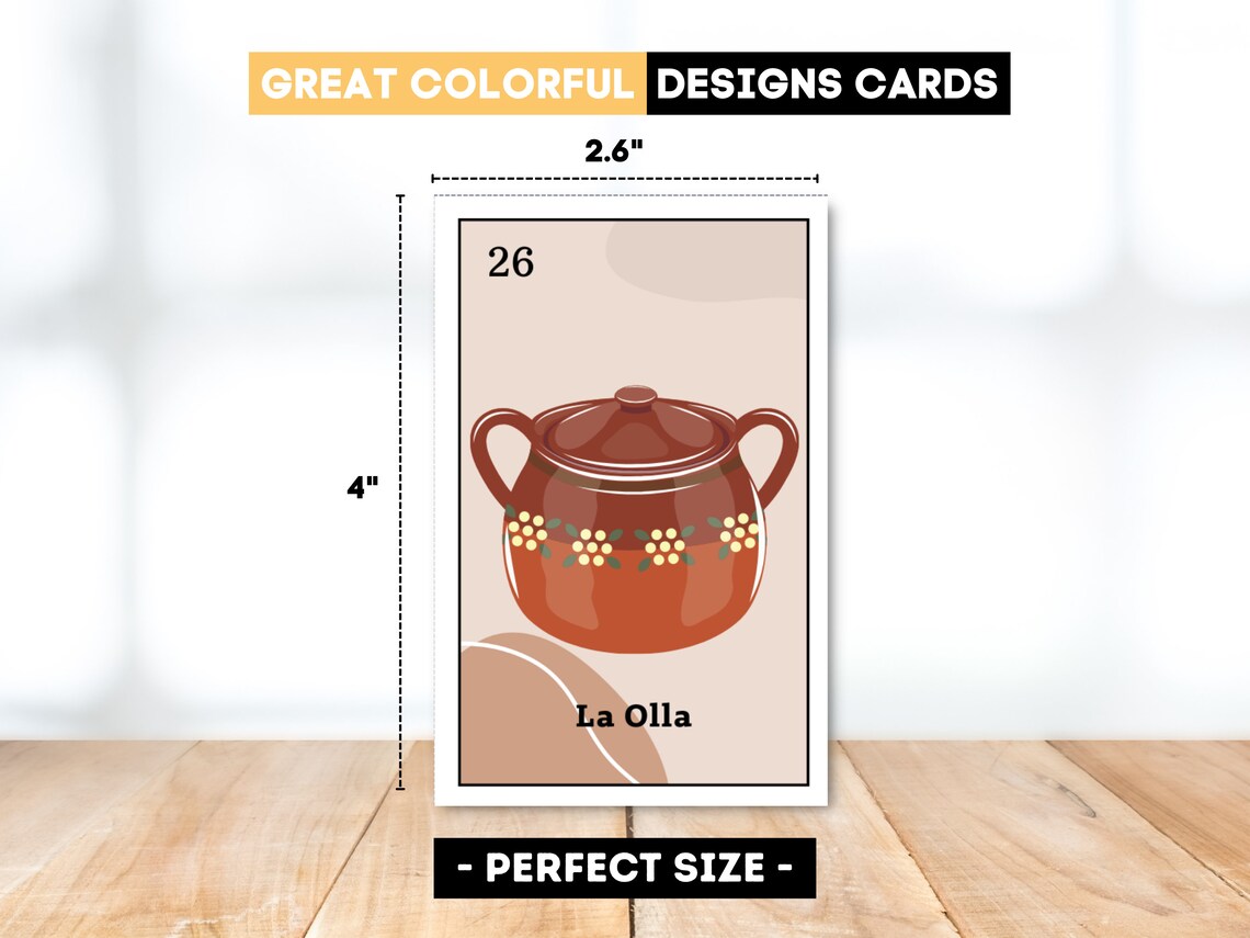 Mexican Loteria, Loteria Mexicana, 100 Boards, 54 Calling Cards, Viva ...