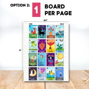 Nueva Loteria Mexicana, 40 Boards, New Mexican Loteria 2nd Edition, New ...