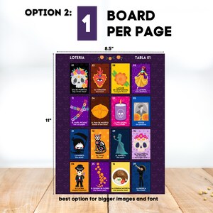 Día De Muertos Loteria, Day of the Dead Bingo, 100 Boards, 48 Cards ...