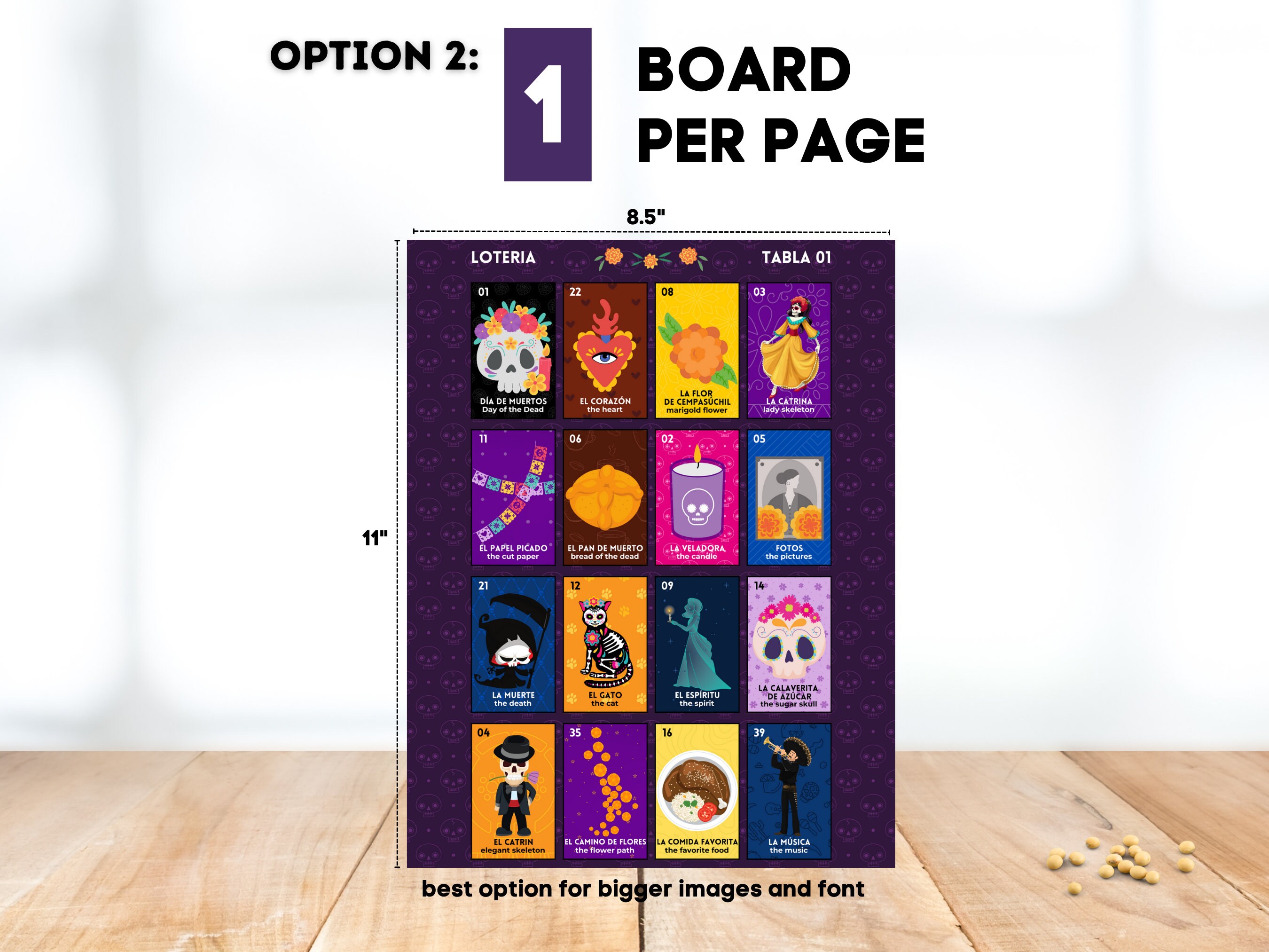 Día De Muertos Loteria Day of the Dead Bingo 20 Boards 48 - Etsy