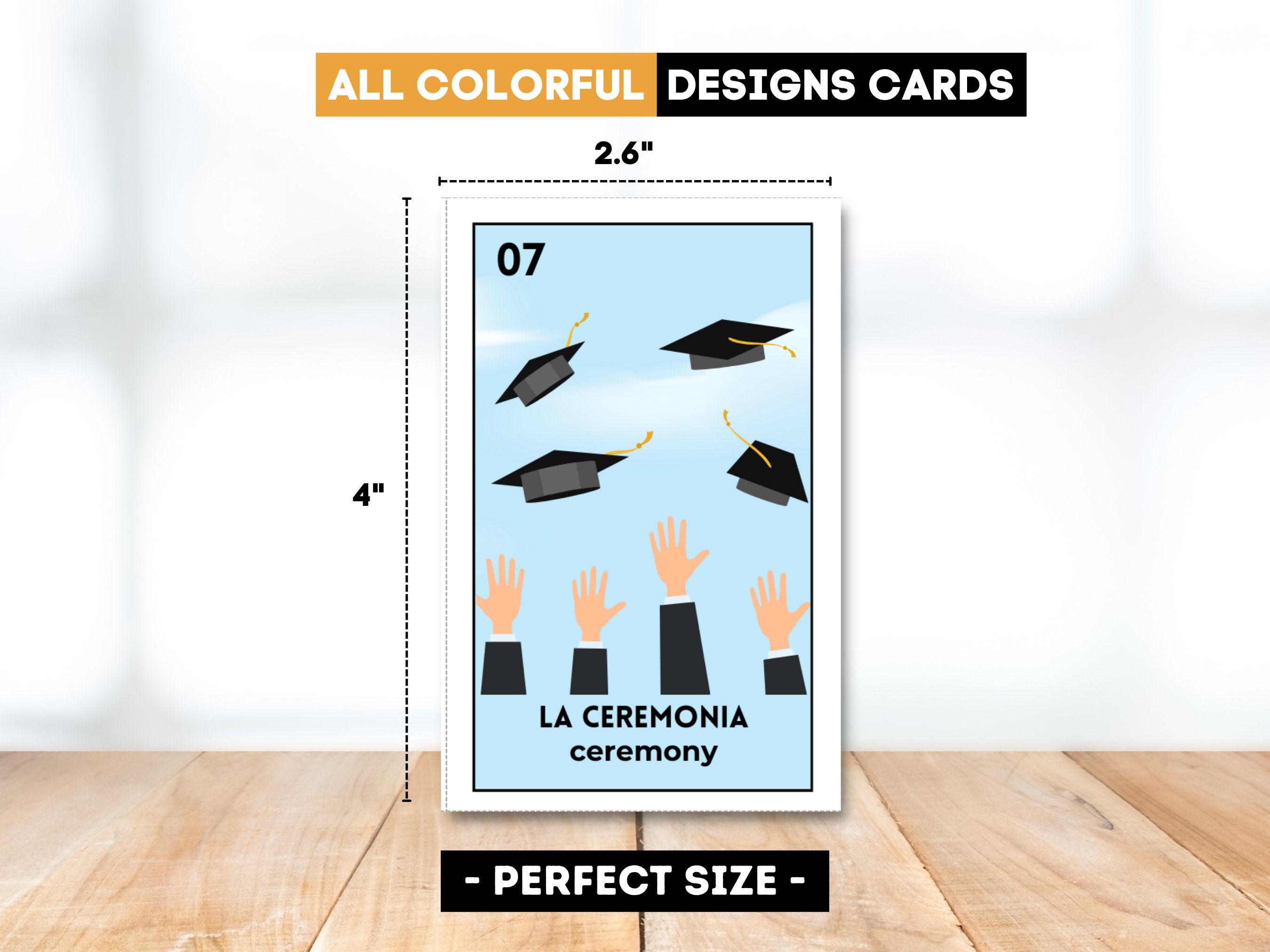 Graduation Loteria, Loteria De Graduación, 40 Boards, for High School ...