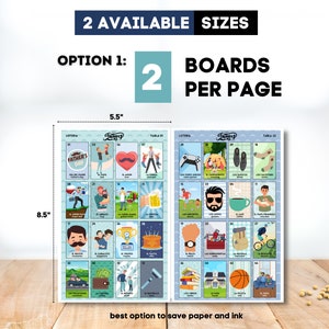 Father's Day Loteria, Loteria Del Día Del Padre, Gift for Dad, Father's ...