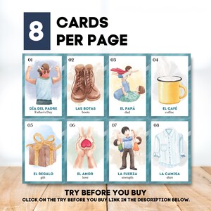 Father's Day Loteria, Loteria Día Del Padre, 60 Boards, 54 Cards ...