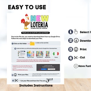 New Mexican Loteria, 40 Boards, Mexican Bingo, Bilingual Loteria ...