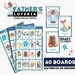 Father's Day Loteria, Loteria Día Del Padre, 60 Boards, 54 Cards ...