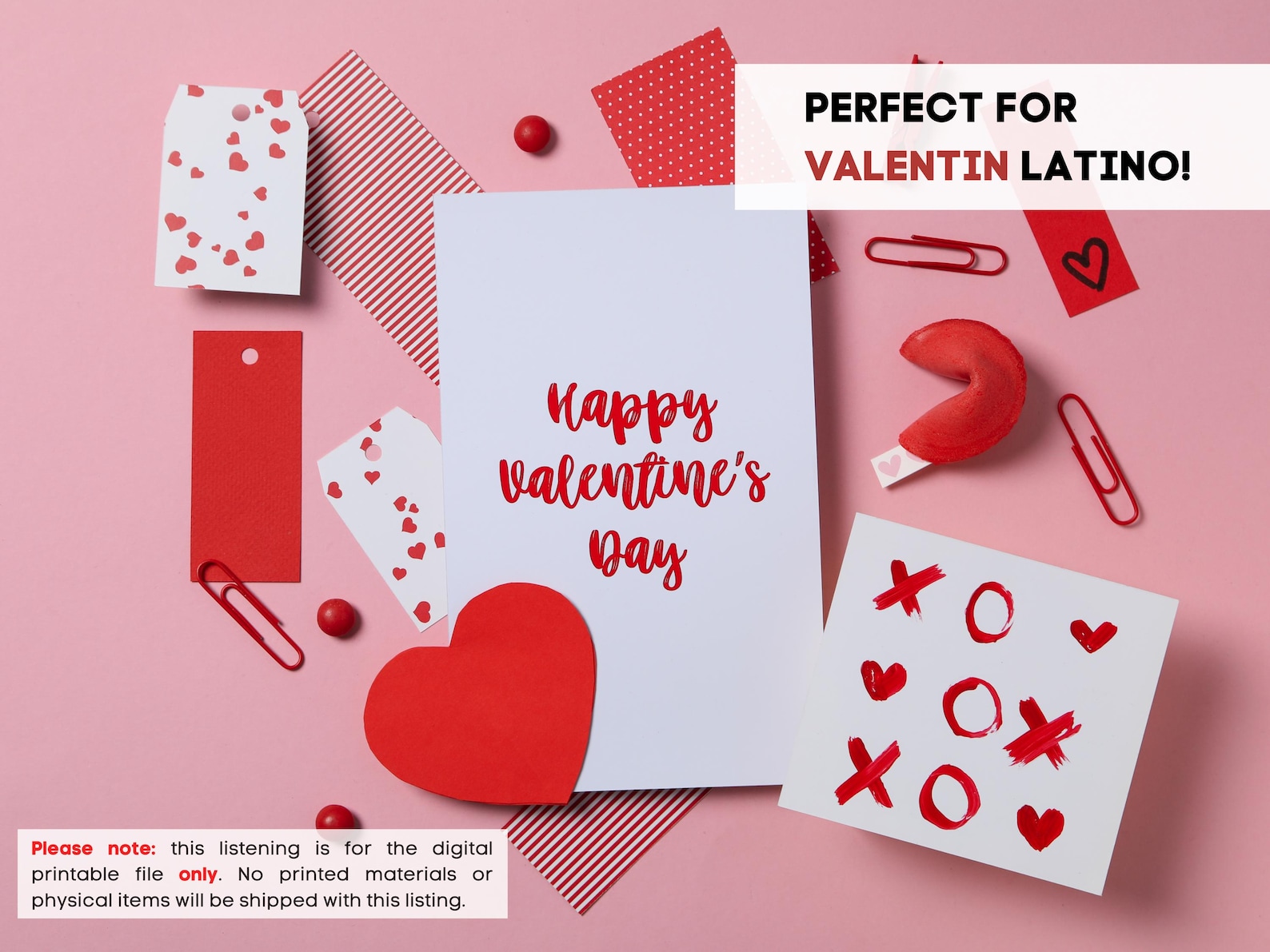 Lotería Latina de San Valentín, 100 tableros imprimibles, Bingo Latino ...