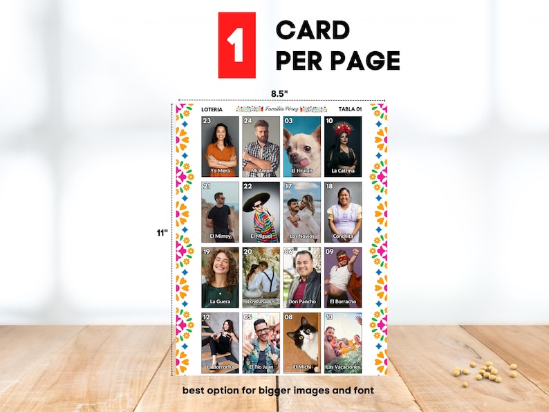Personalized Loteria Game, Custom Bingo Boards, Any Event, 50 Printable ...