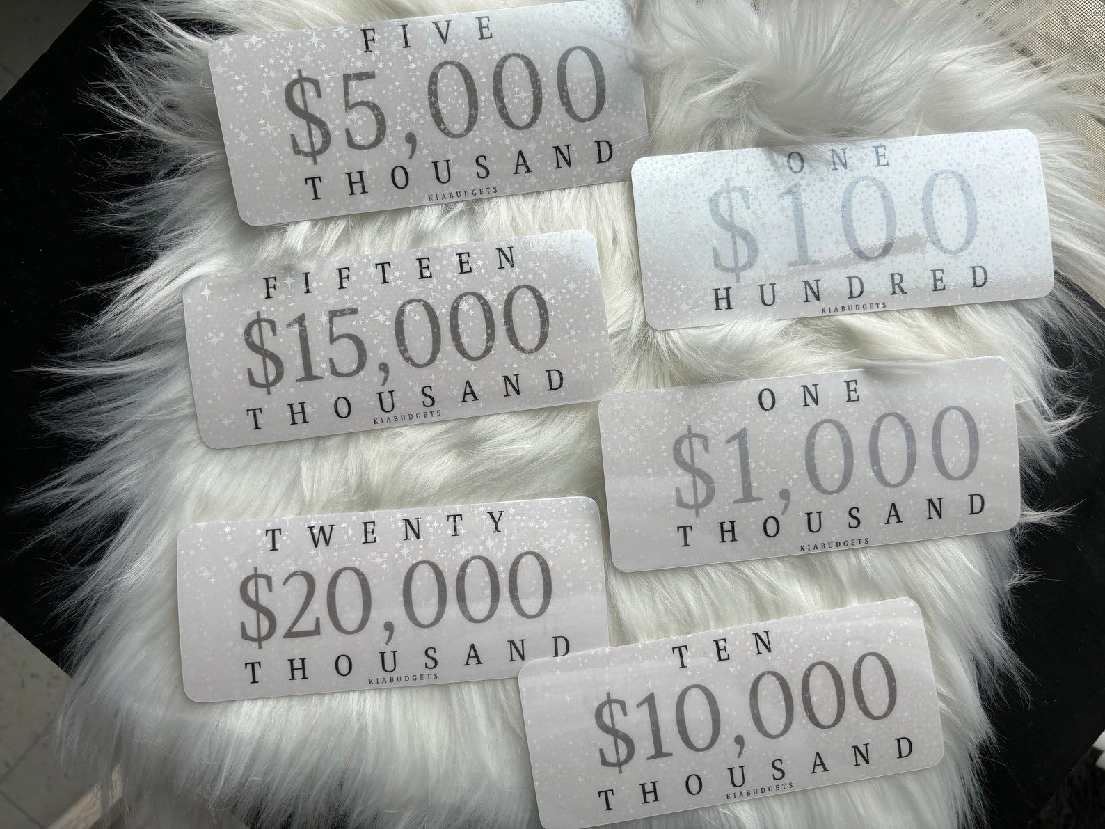 Laminated Placeholders - Etsy