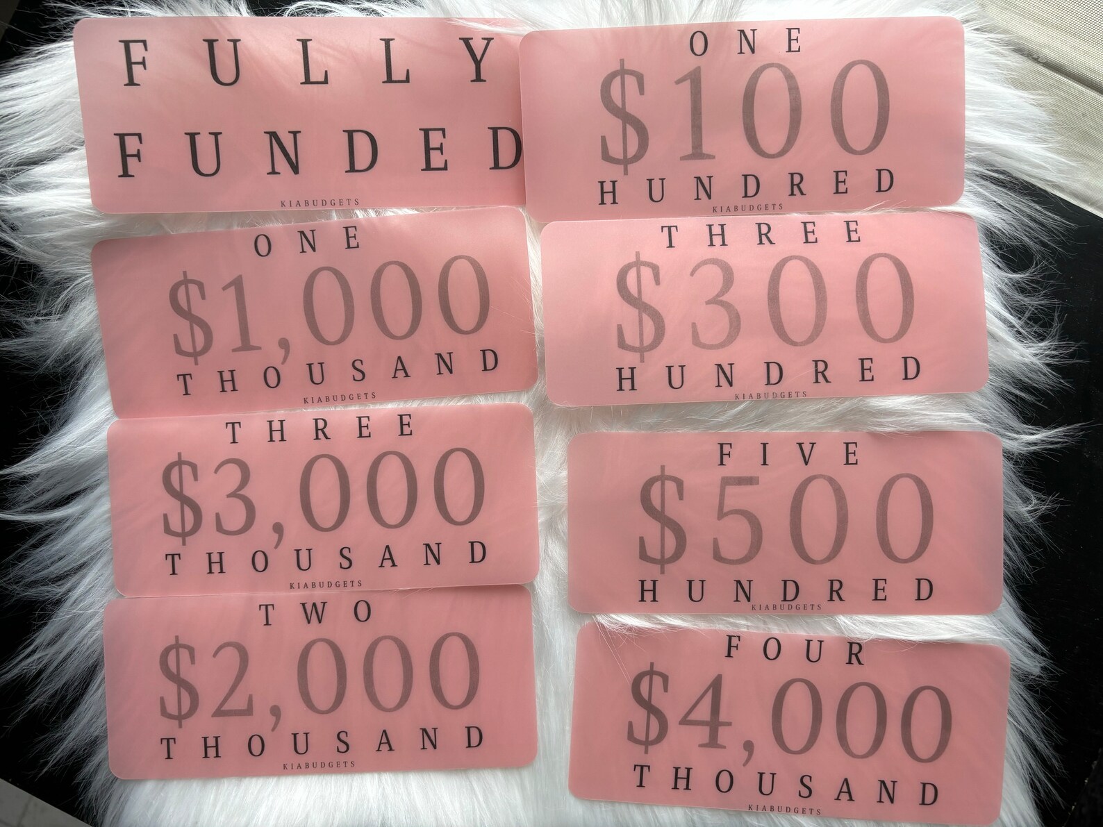 Laminated Placeholders - Etsy