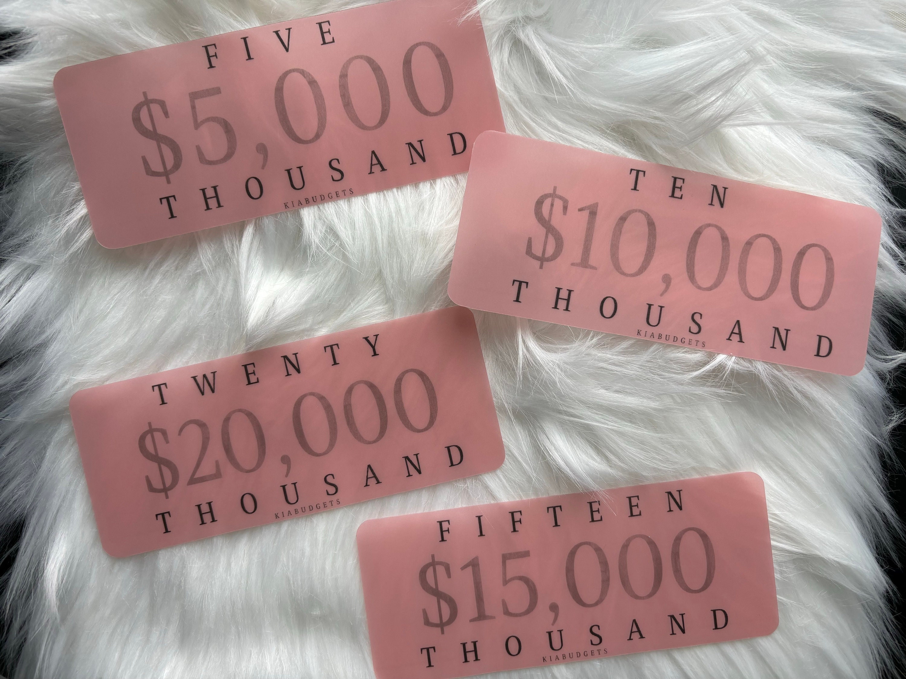 Laminated Placeholders - Etsy