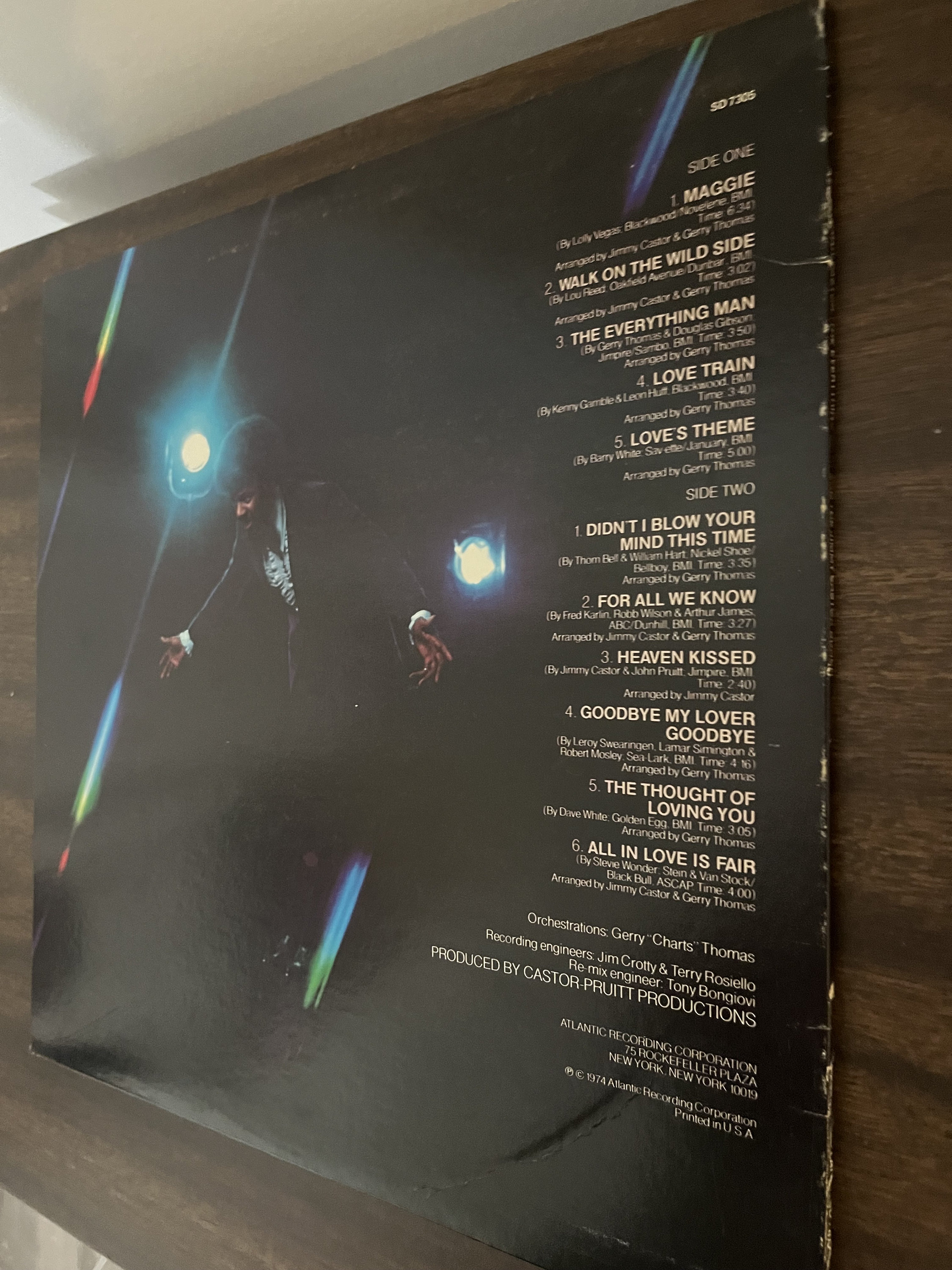 1974 Jimmy Castor the Everything Man and the Jimmy Castor Bunch, Vinyl ...