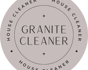 Round Template Printable Stickers Digital Download Cleaning - Etsy