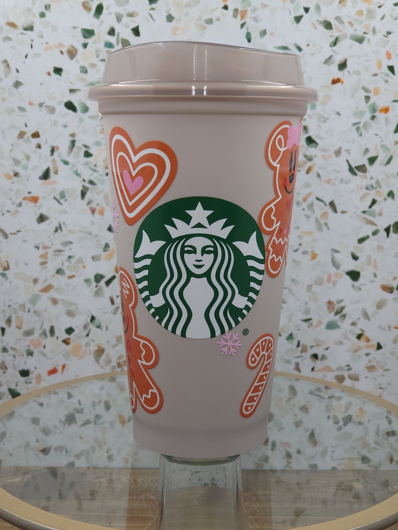 Color Changing Hot Starbucks Reusable Cup With Lid Holiday Edition - Etsy