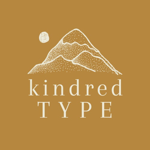 KindredType - Etsy