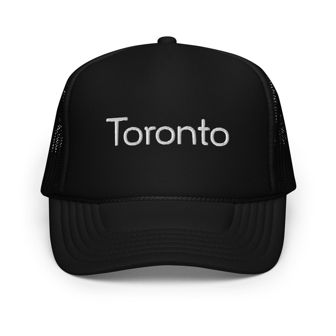 Toronto Trucker Hat Embroidered City Cap Adjustable Snapback Toronto ...
