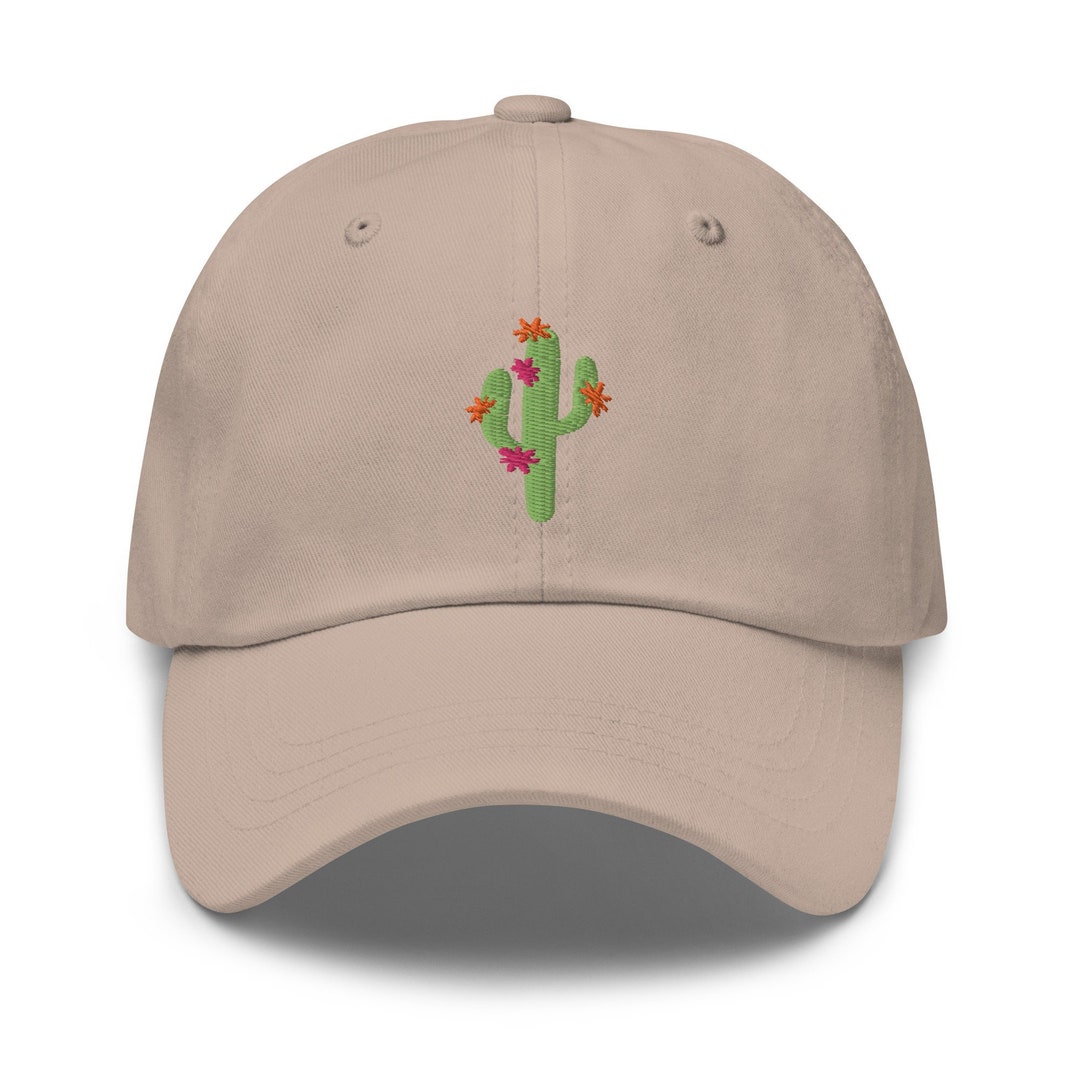 Cactus Embroidered Baseball Hat Embroidered Dad Cap Saguaro Cactus ...