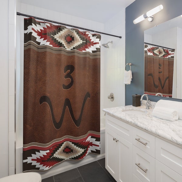 Rustic Shower Curtain - Etsy