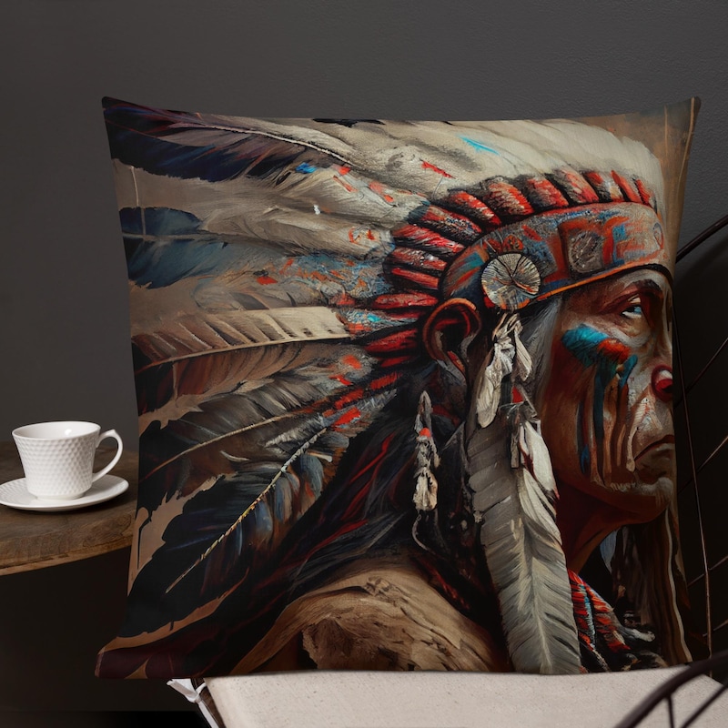 Indian Throw Pillow - Etsy