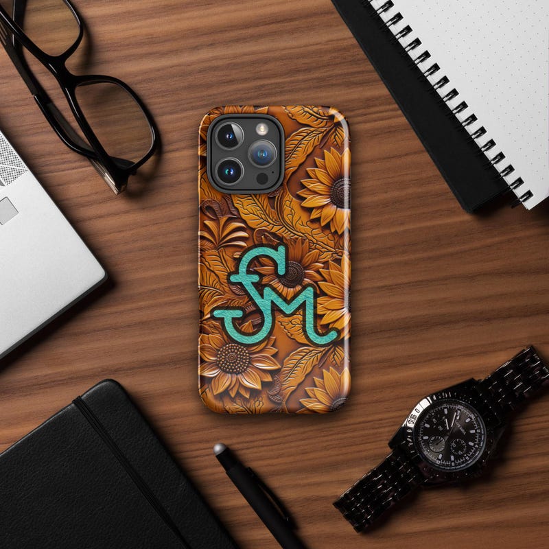 Cowboy Leather Cell Phone Case - Etsy