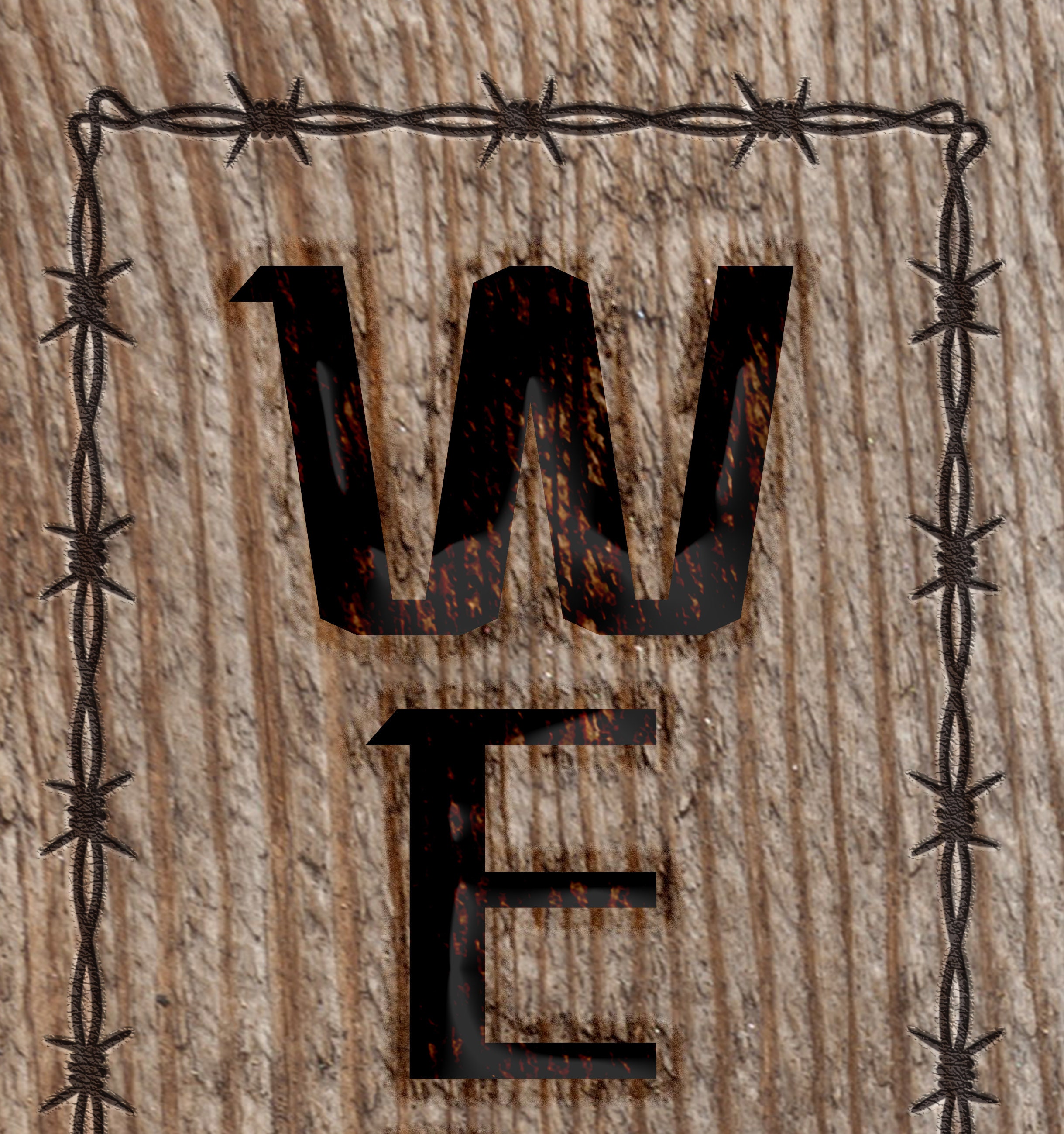 Front Door Welcome Sign Western Themed CUSTOM CATTLE BRAND Burned Wood ...