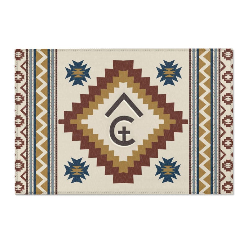 Aztec Rug - Etsy