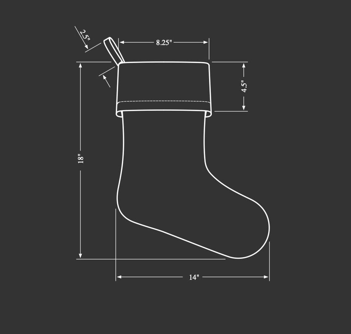 CUSTOM CATTLE BRAND Holiday Stocking Rustic Western Christmas ...