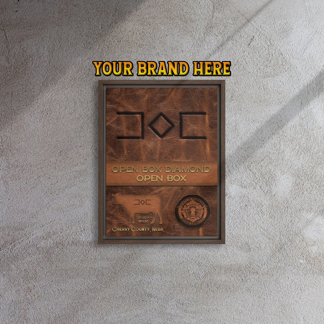 Custom Cattle Brand Family Ranch or Farm Cattle Brand Personalized ...