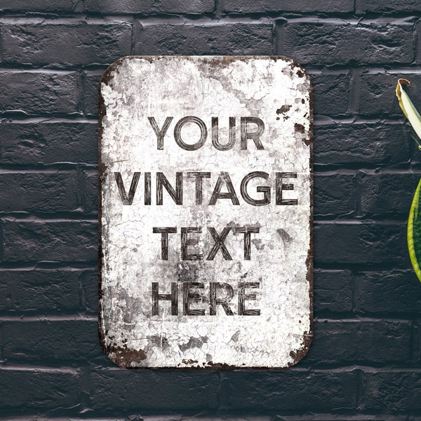 Antique Metal Signs - Etsy