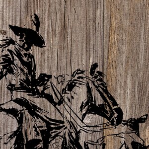 CUSTOM CATTLE BRAND Wood Framed Canvas Wraps Rustic Western ...