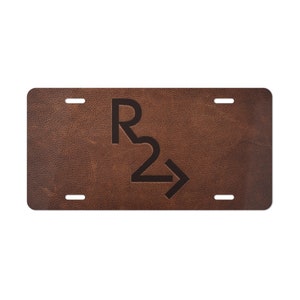 CUSTOM CATTLE BRAND Decorative License Plate for Ranch Cowboy Truck ...