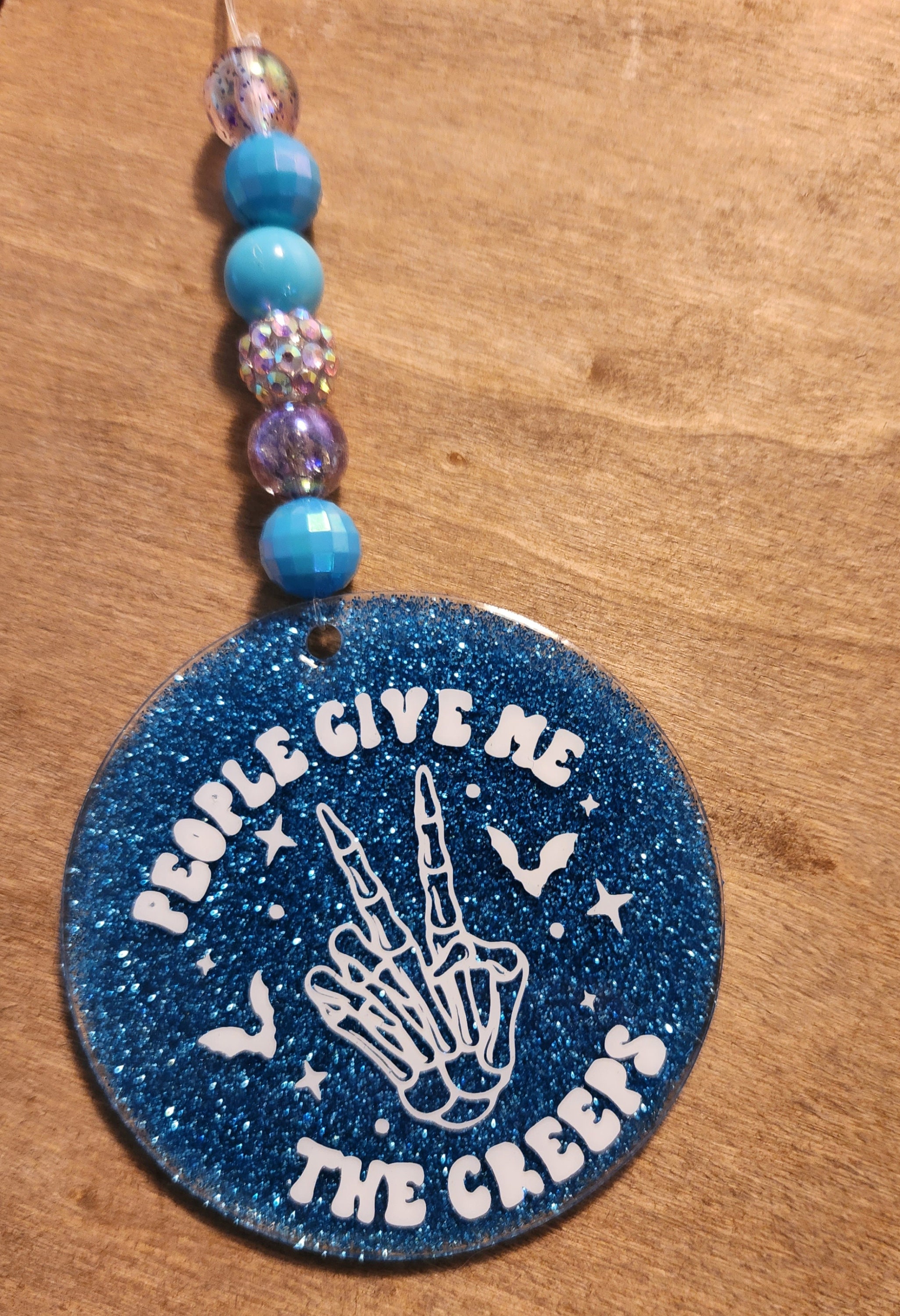 Custom Car Charm, Car Mirror Decor, Glitter Resin Art, Mama - Etsy