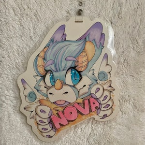 Custom Fursona Badges• - Etsy