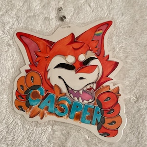 Custom Fursona Badges - Etsy
